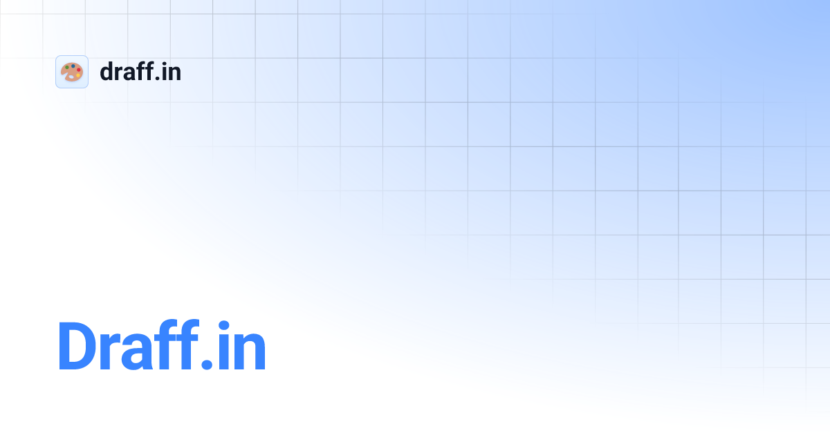 Draff.in | draff.in